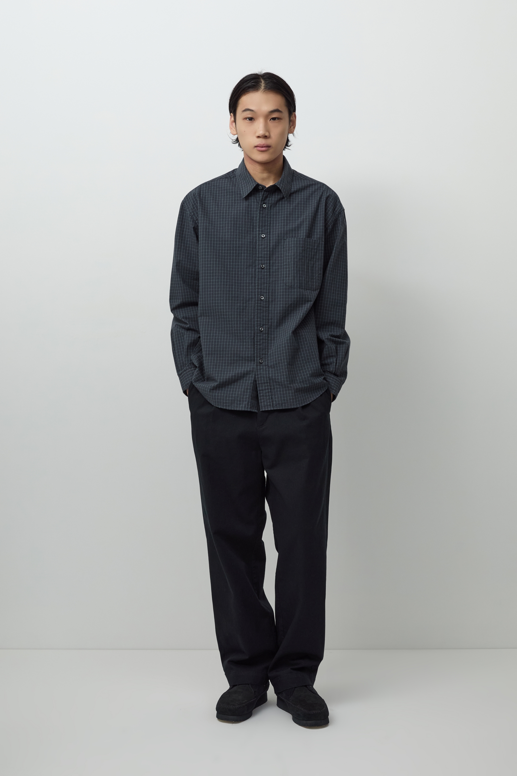 러프사이드(ROUGHSIDE) Slob Pants Dark Navy - 사이즈 & 후기 | 무신사