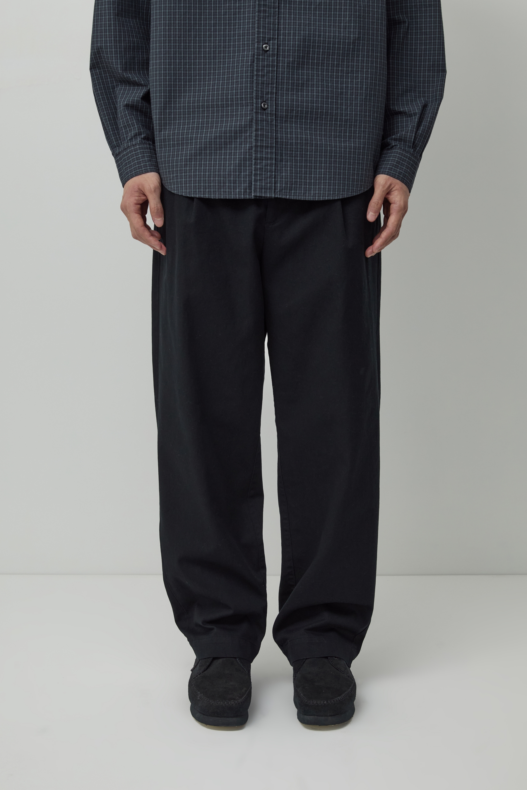 러프사이드(ROUGHSIDE) Slob Pants Dark Navy - 사이즈 & 후기 | 무신사